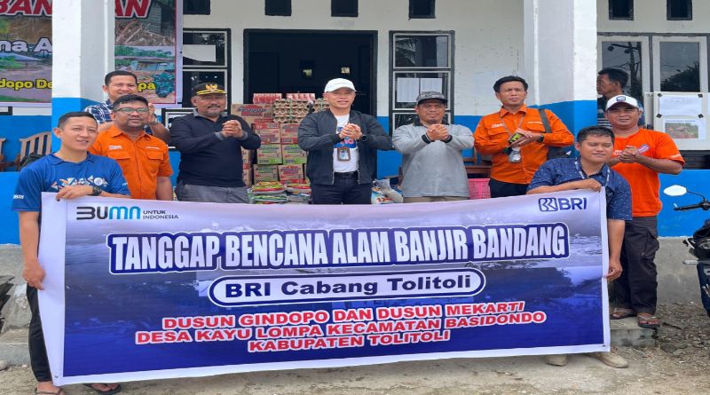 Gerak Cepat BRI Peduli Tolitoli Salurkan Bantuan Tanggap Bencana Bagi Warga Terdampak Banjir ...